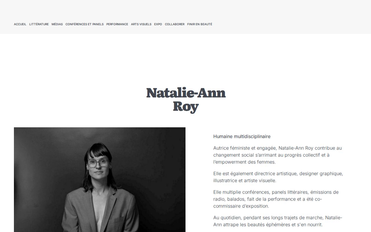 Natalie-Ann Roy